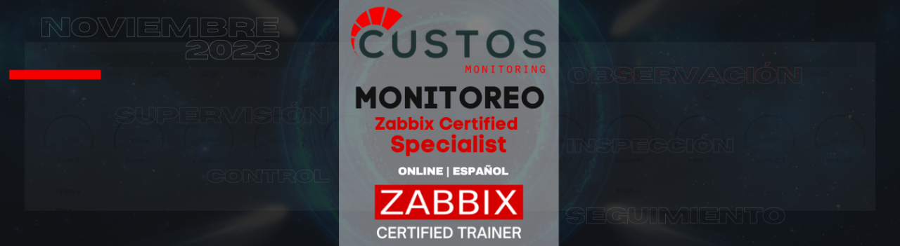 Monitoreo: Cursos oficiales ZABBIX – Zabbix Certified Specialist | Cuti